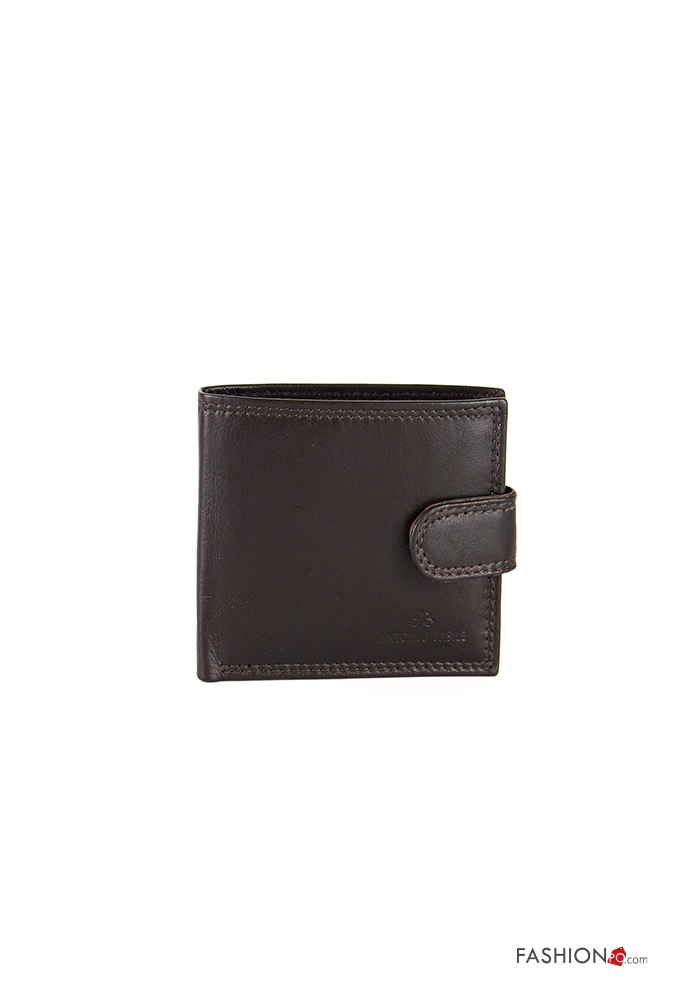 Cartera de Cuero Genuino con botones | Carteras y Fundas | P34210086679 ...