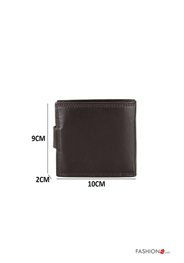 Cartera de Cuero Genuino con botones | Carteras y Fundas | P34210086679 ...
