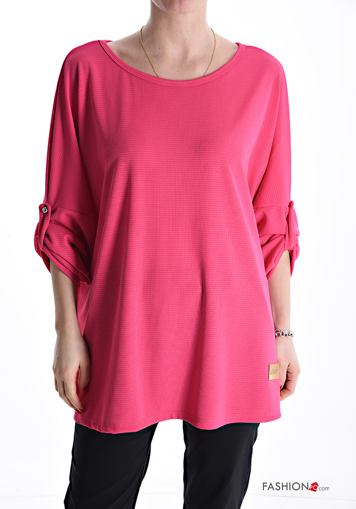 Tunic with buttons 3/4 sleeve | Shirts & Blouses | P49240002402 | EN